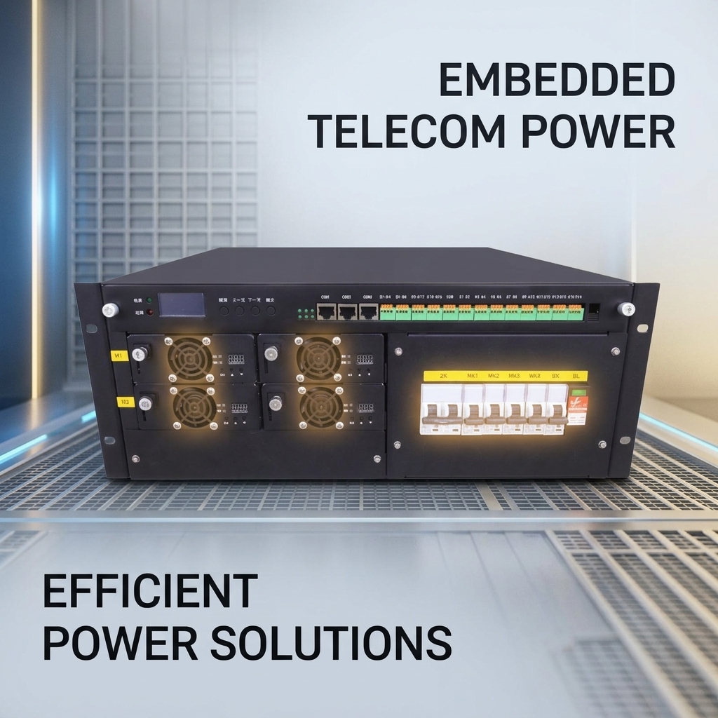 48V Embedded Rectifier with ≥96% Efficiency & 12KW Power